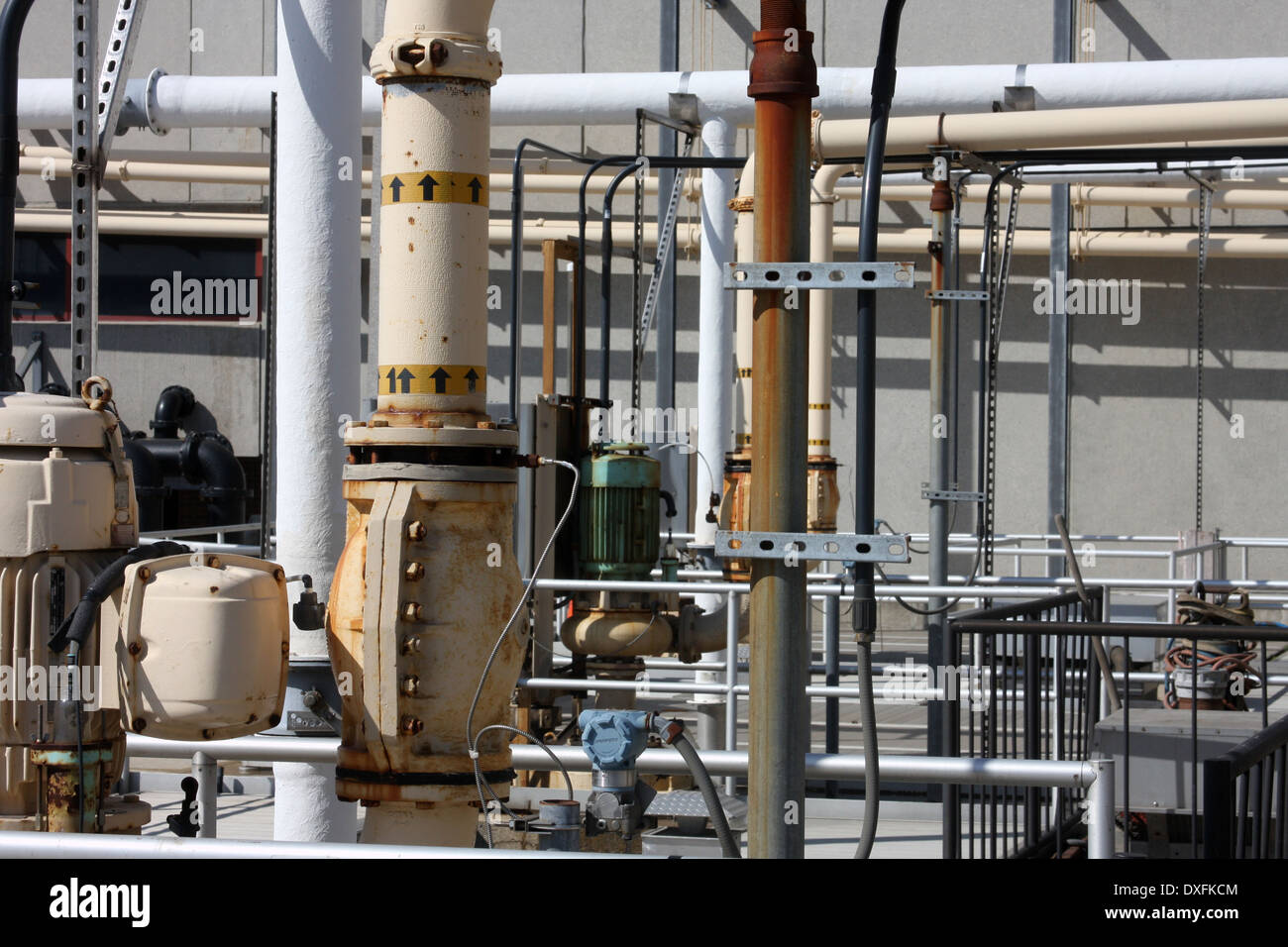 Infrastructure filtration piping at MMSD Milwaukee Metropolitan Sewage ...