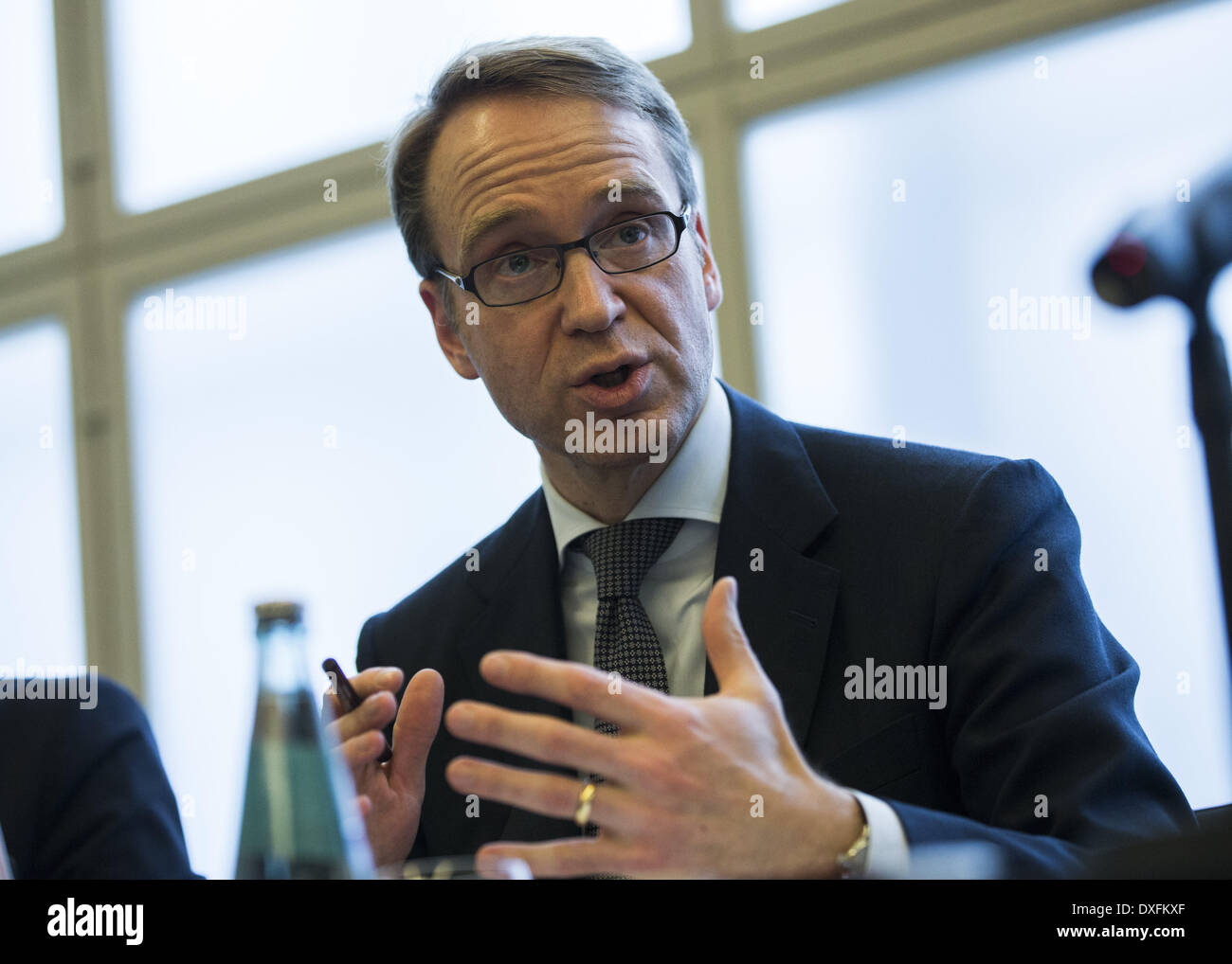 Berlin, Germany. 25th Mar, 2014. Press Talk between VAP members and Dr ...