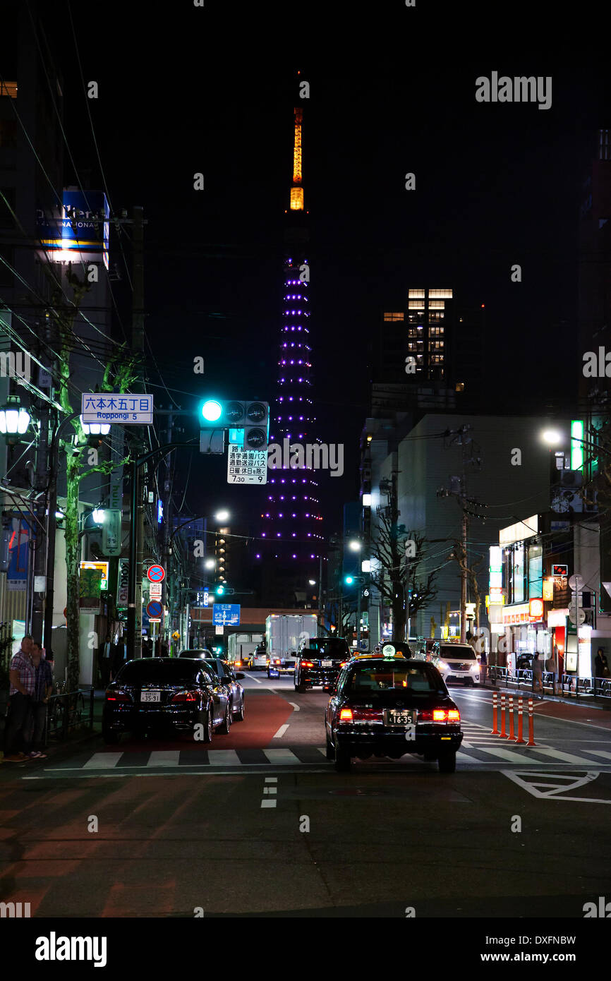 Tuesday. 25th Mar, 2014. Tokyo, Japan - Tokyo Tower has a special pink ...