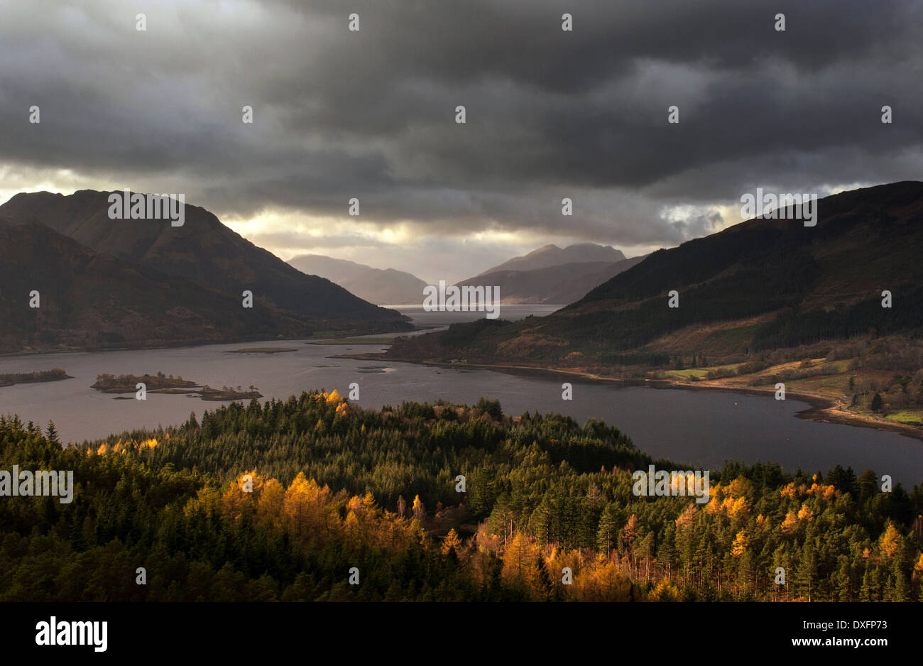 Loch Leven, near Glencoe, Highlands, Scotland Stock Photo - Alamy