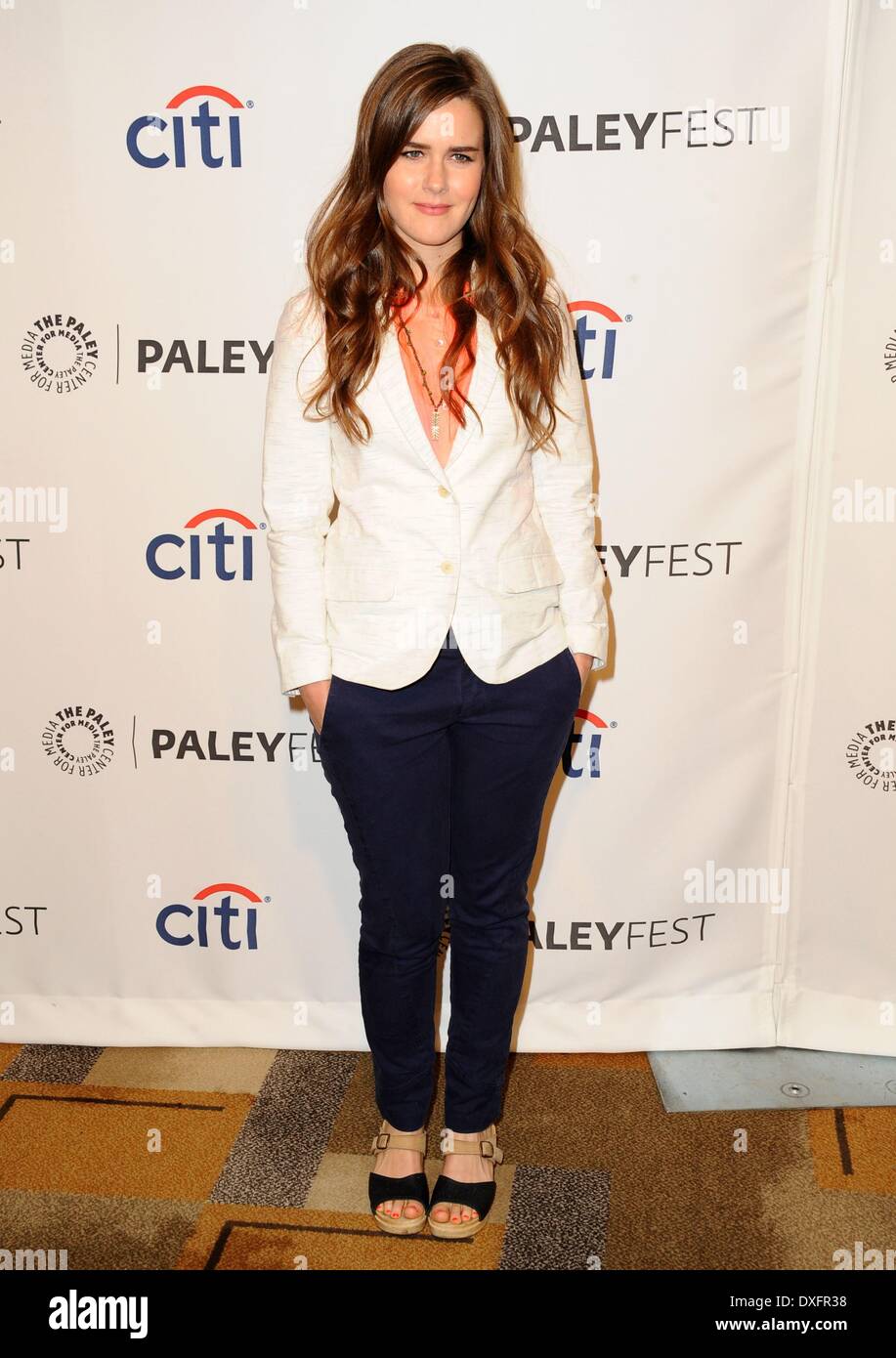 Los Angeles, CA, USA. 25th Mar, 2014. Zoe Jarman at arrivals for THE ...