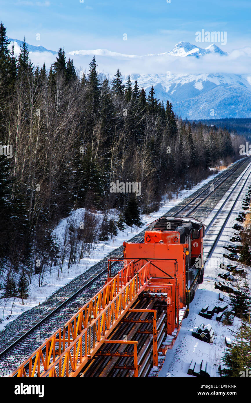 Canadian rockies train hi-res stock photography and images - Alamy