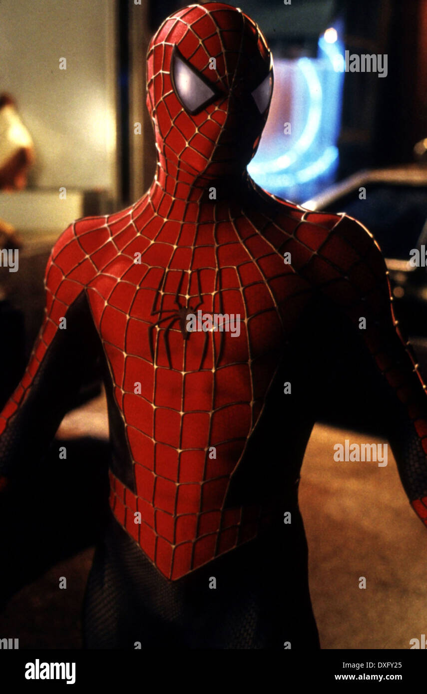 Tobey maguire spider man 2002 hi-res stock photography and images - Alamy
