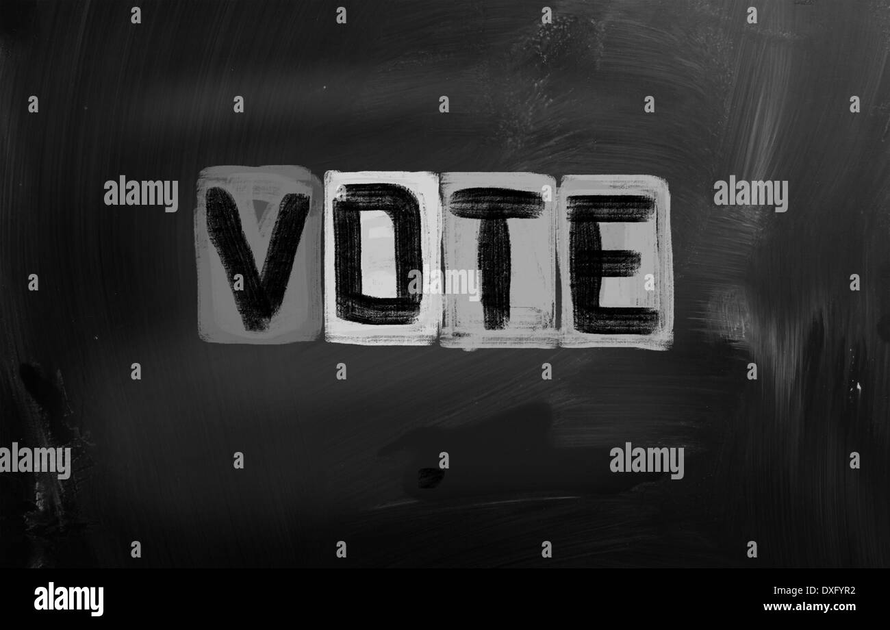 Vote election document Black and White Stock Photos & Images - Alamy