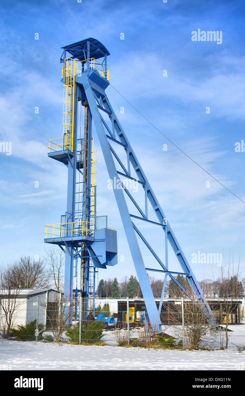 Klettwitz Foerderturm - Klettwitz shaft tower 01 Stock Photo - Alamy
