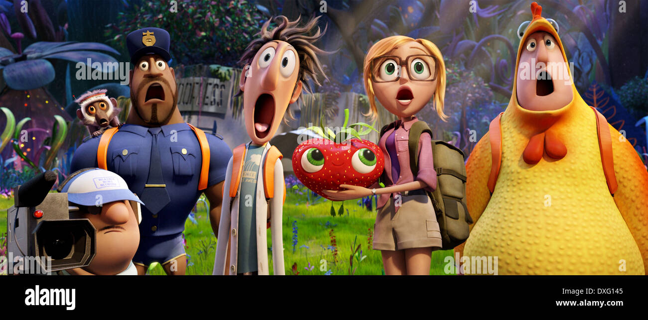 Cloudy with a Chance of Meatballs 2 Stock Photo - Alamy