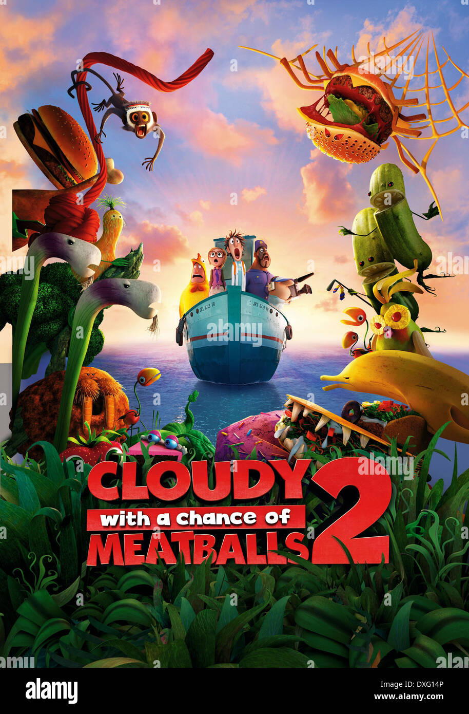Cloudy With A Chance Of Meatballs 1 Poster