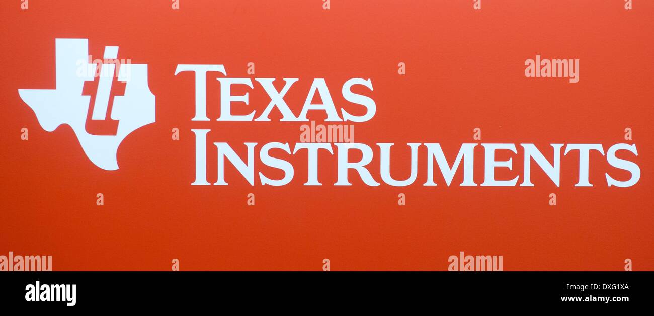 Stuttgart, Germany. 25th Mar, 2014. The logo of American technology ...