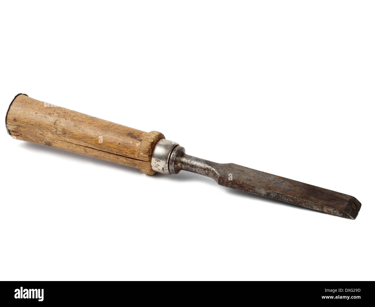 Old rusty chisel Stock Photo - Alamy