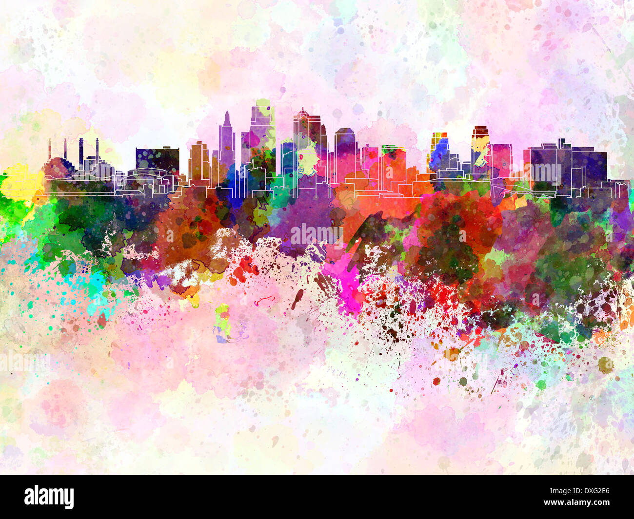 Vintage kansas city hi-res stock photography and images - Alamy