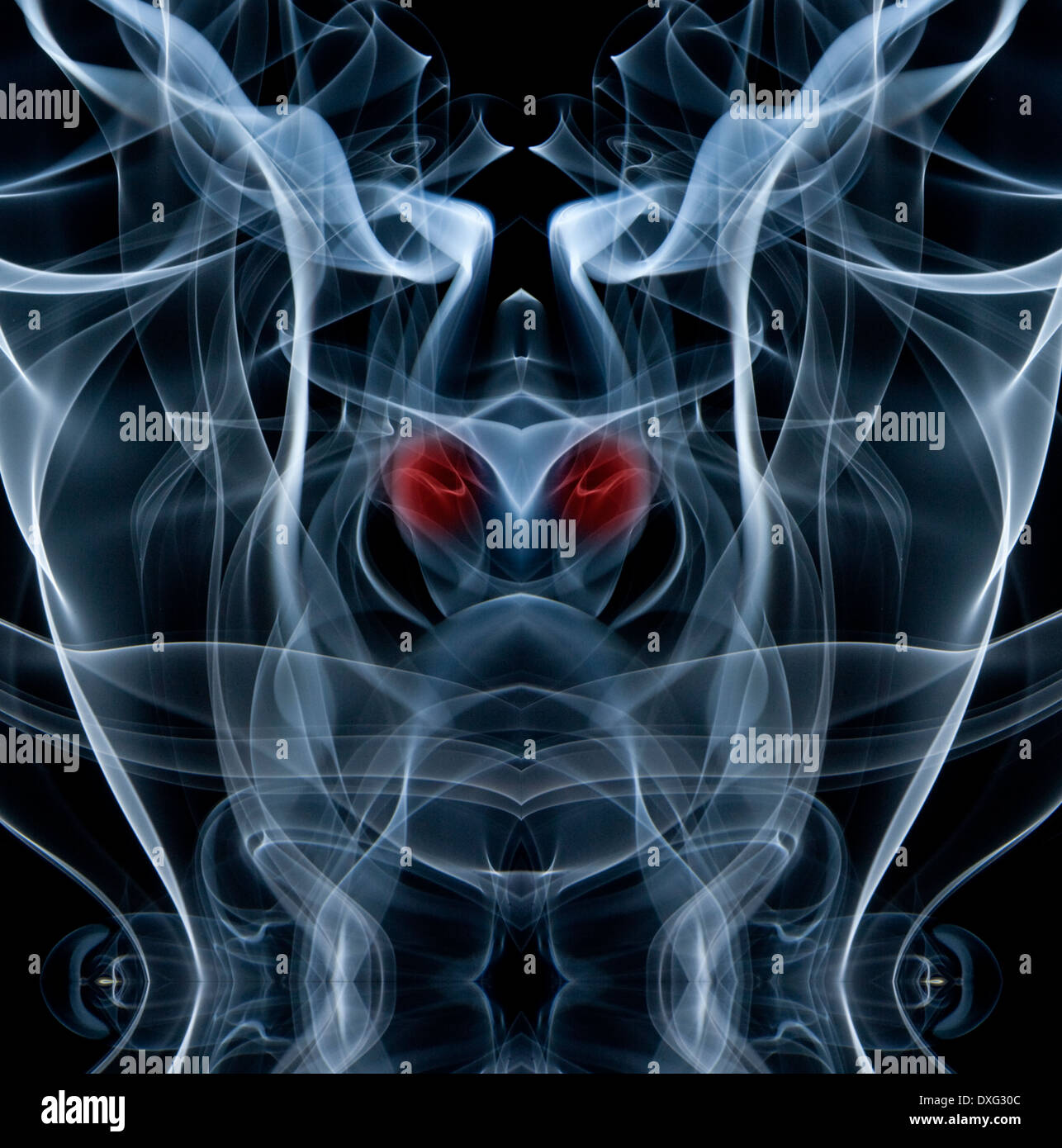 Design made from Smoke Stock Photo - Alamy