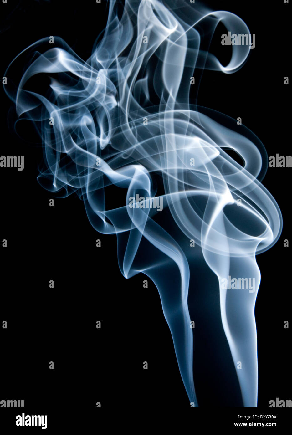 Abstract design made by photographing smoke Stock Photo - Alamy
