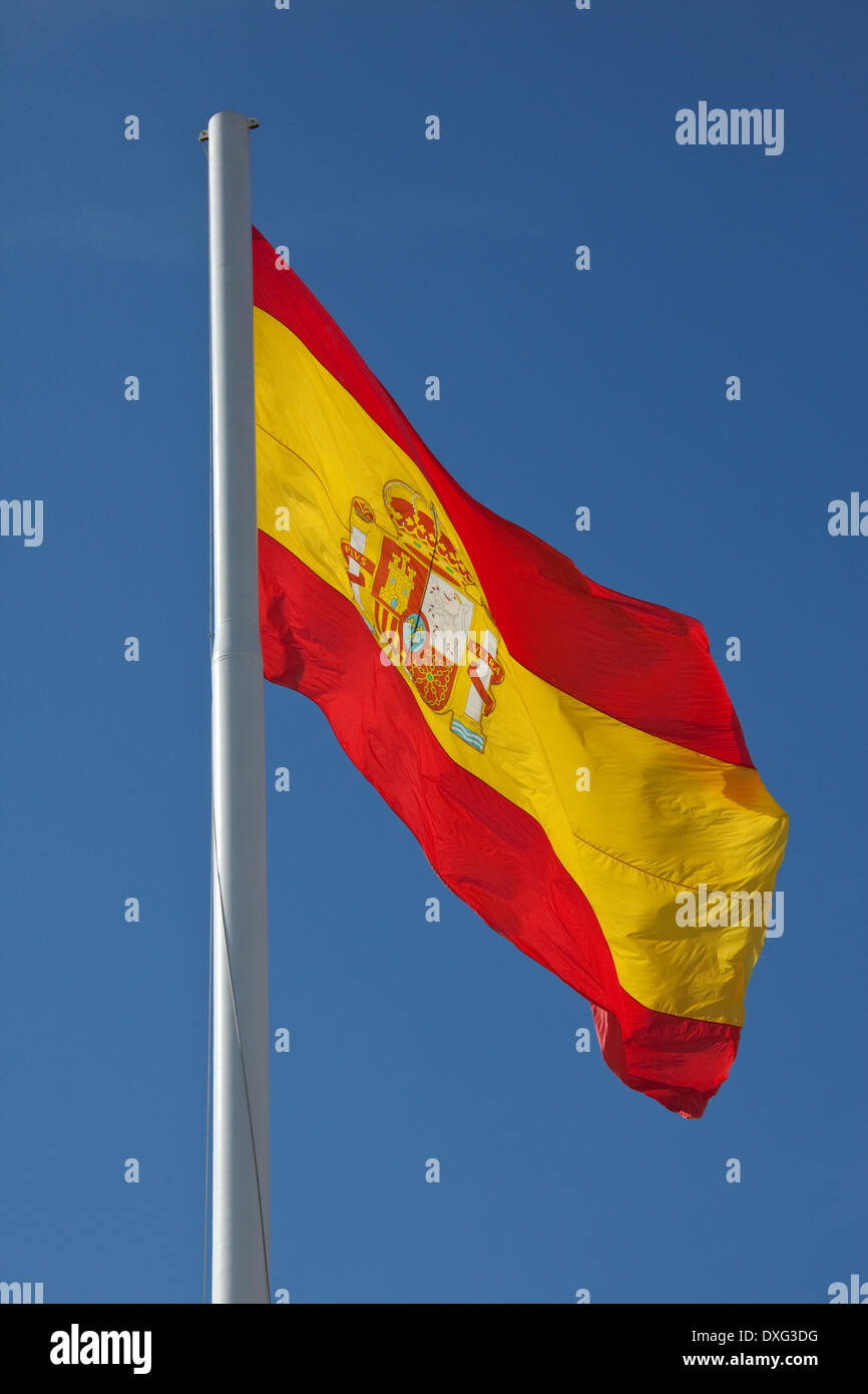 National spain flag hi-res stock photography and images - Alamy