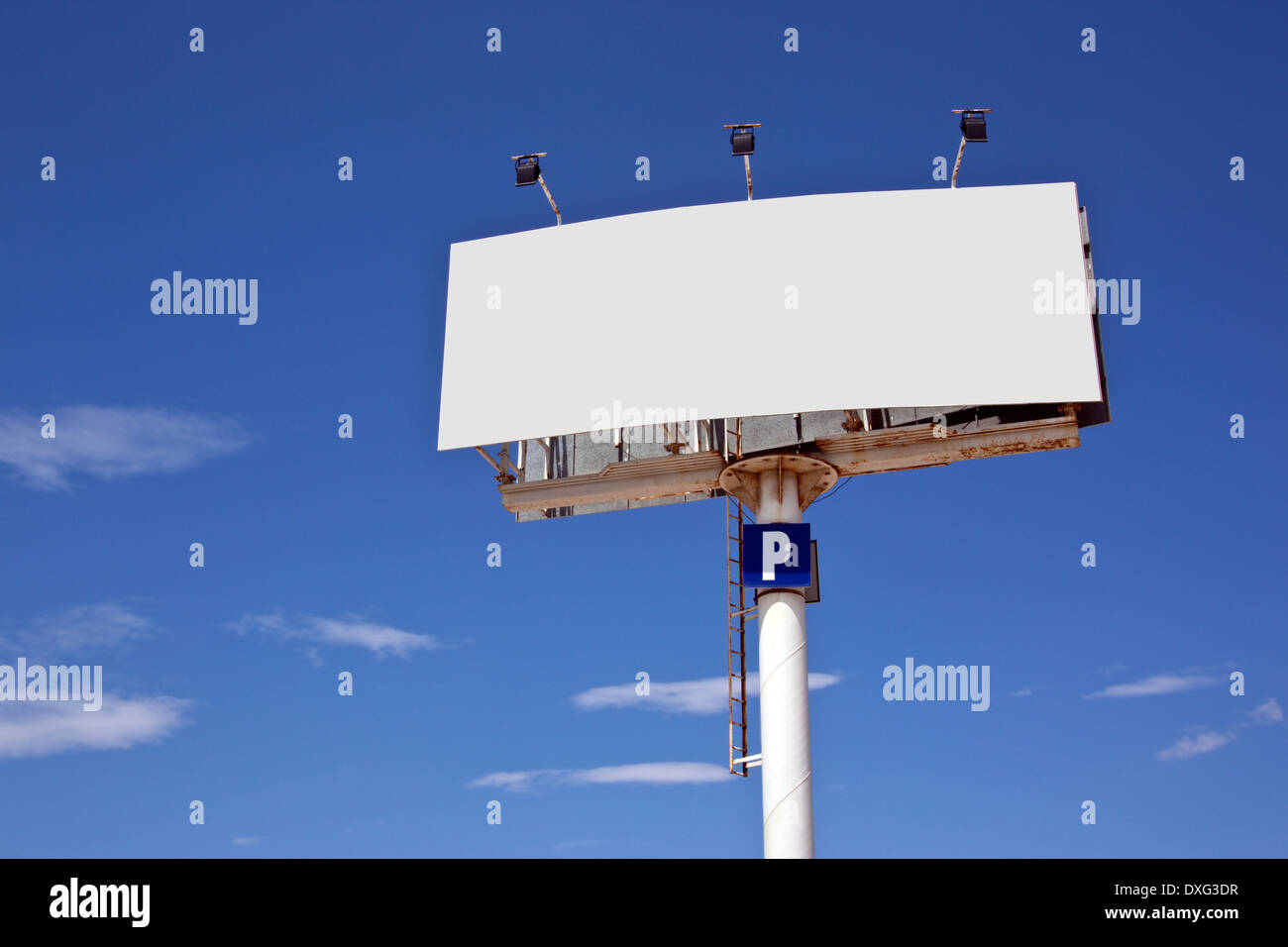 Blank ad sign hi-res stock photography and images - Alamy