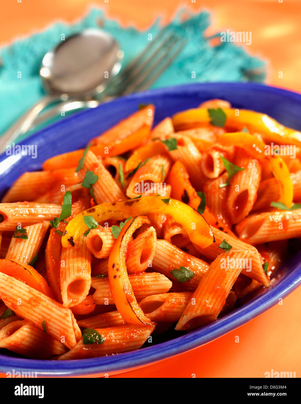 Penne pasta food plate hi-res stock photography and images - Alamy