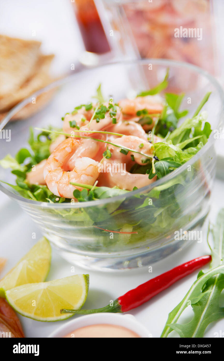 Seafood cocktail glass hi-res stock photography and images - Alamy