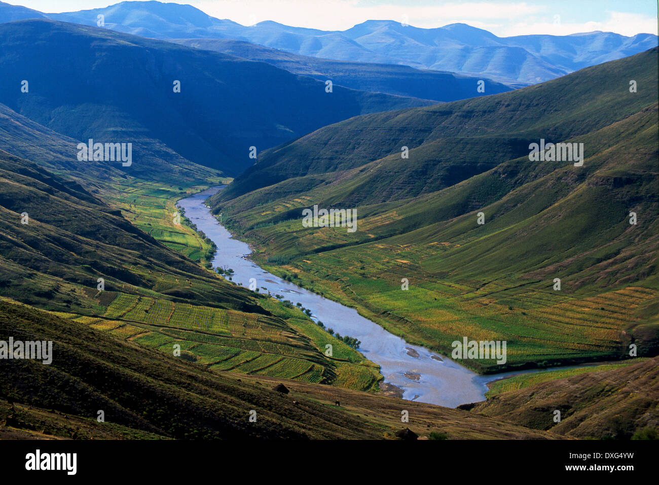 Senqu River valley; (Orange river Stock Photo - Alamy