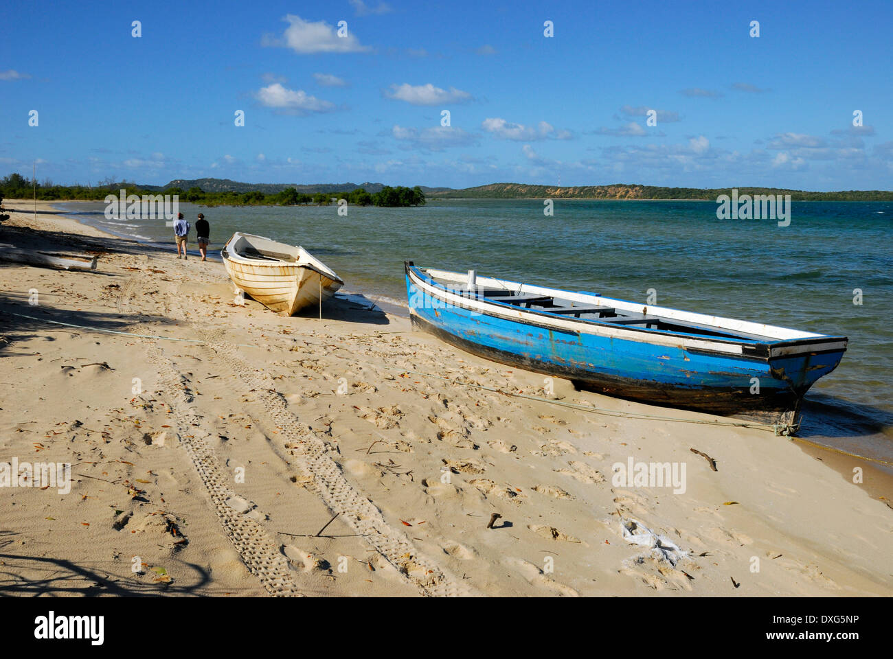 The lagoon at Pomene Lodge, Pomene, Mozambique Stock Photo - Alamy