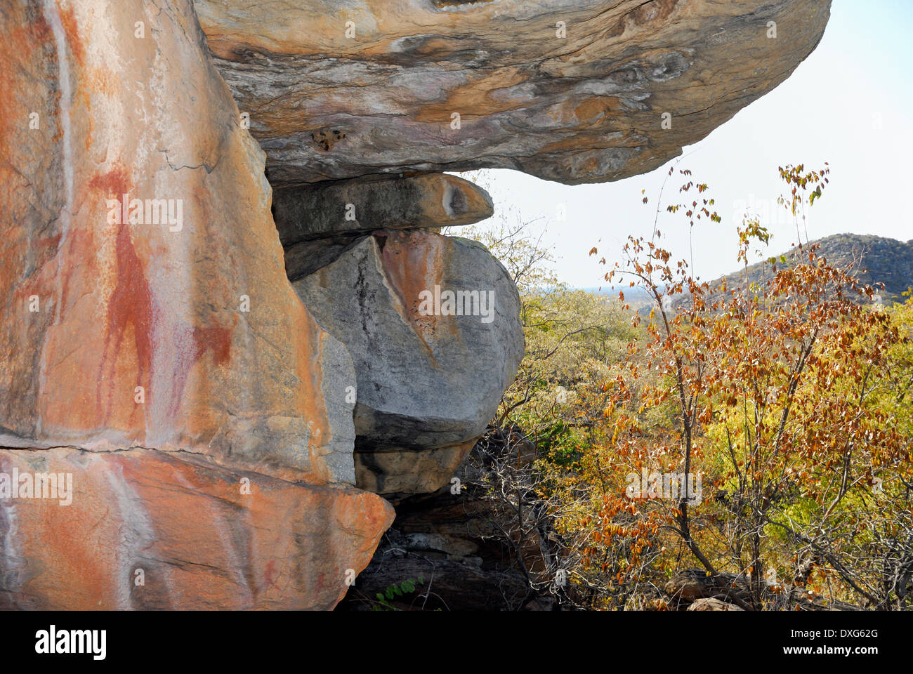 Tsodilo hills rock art hi-res stock photography and images - Alamy