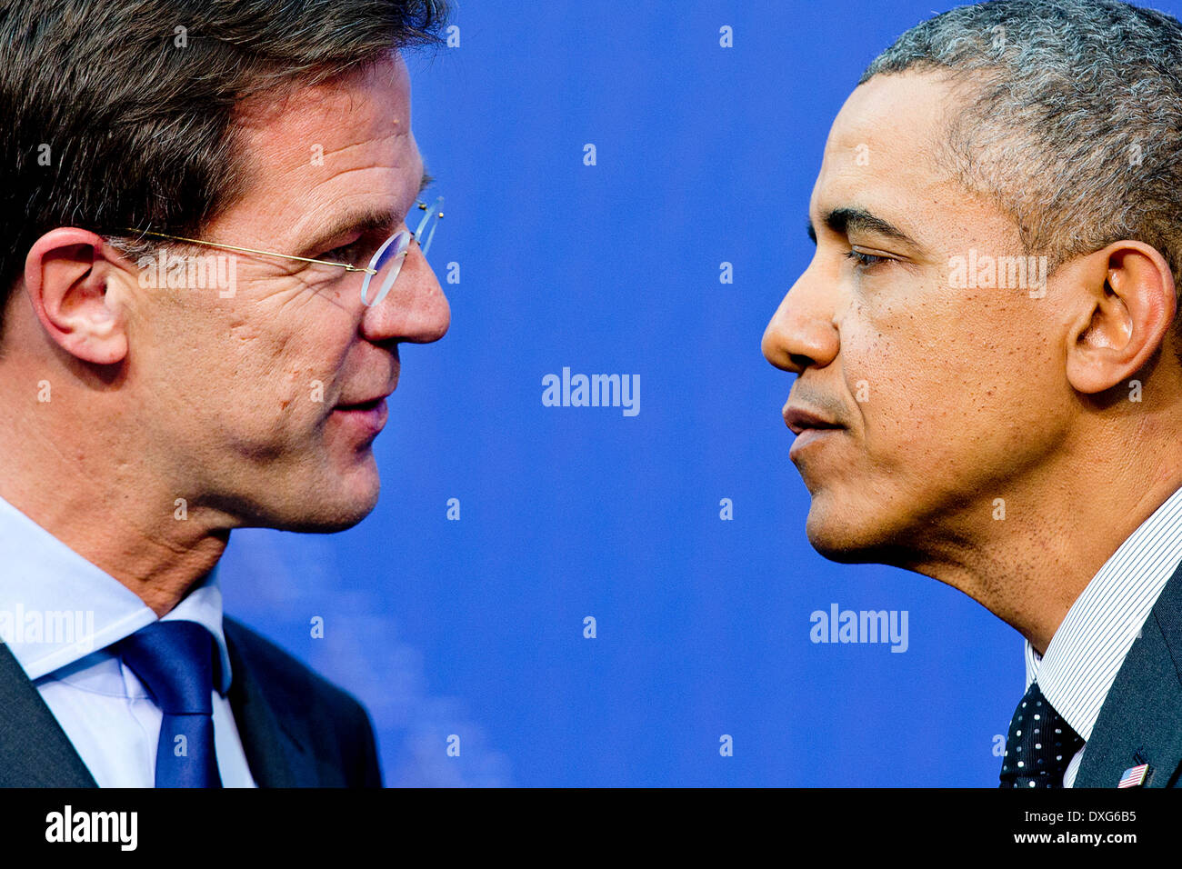 The Hague, The Netherlands. 25th Mar, 2014. Prime Minister Mark Rutte ...
