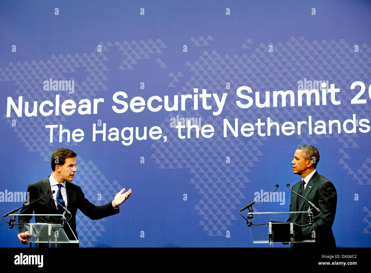The Hague, The Netherlands. 25th Mar, 2014. Prime Minister Mark Rutte ...