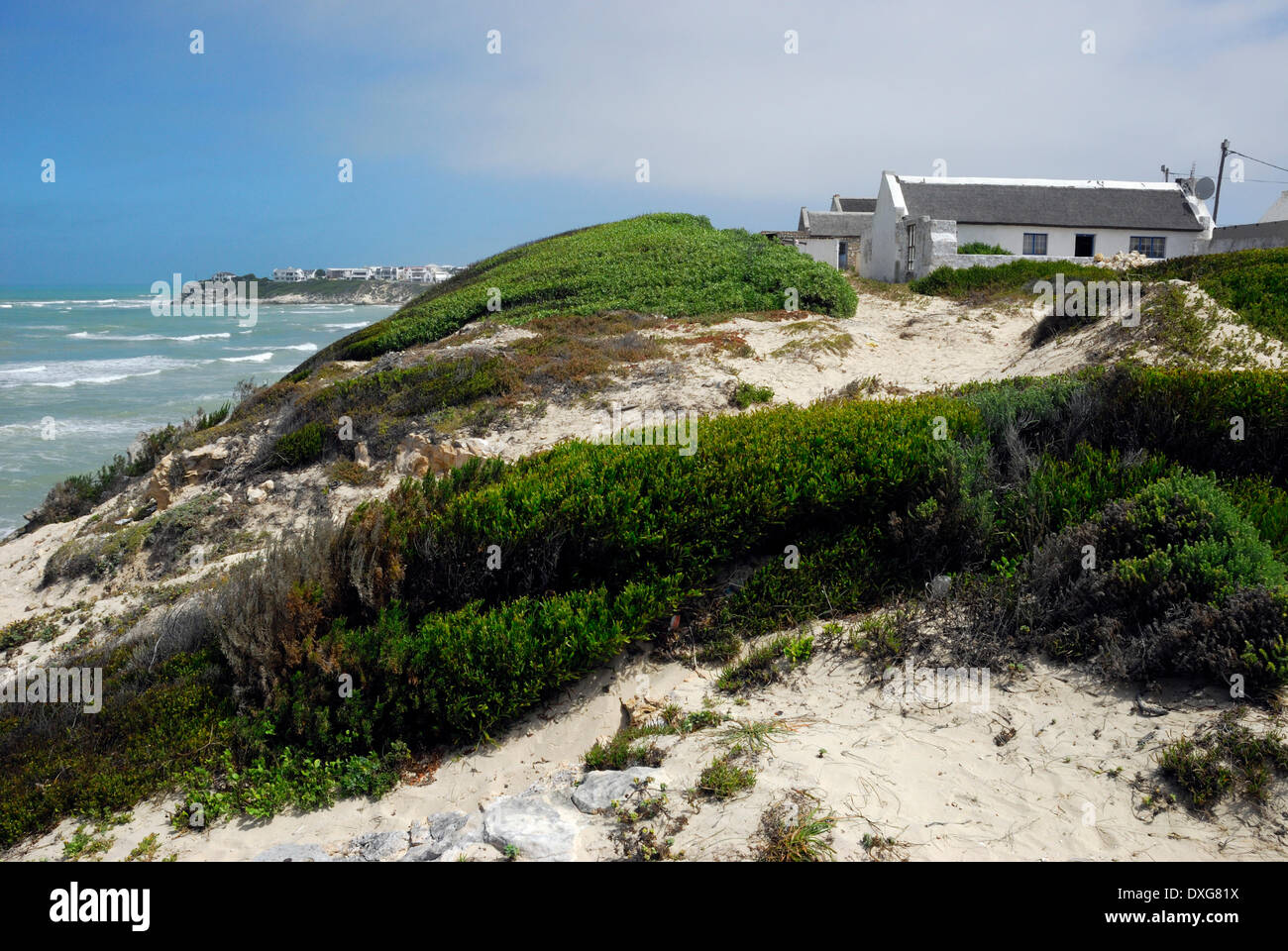 Fisherman's cottage, Arniston, western Cape Stock Photo - Alamy