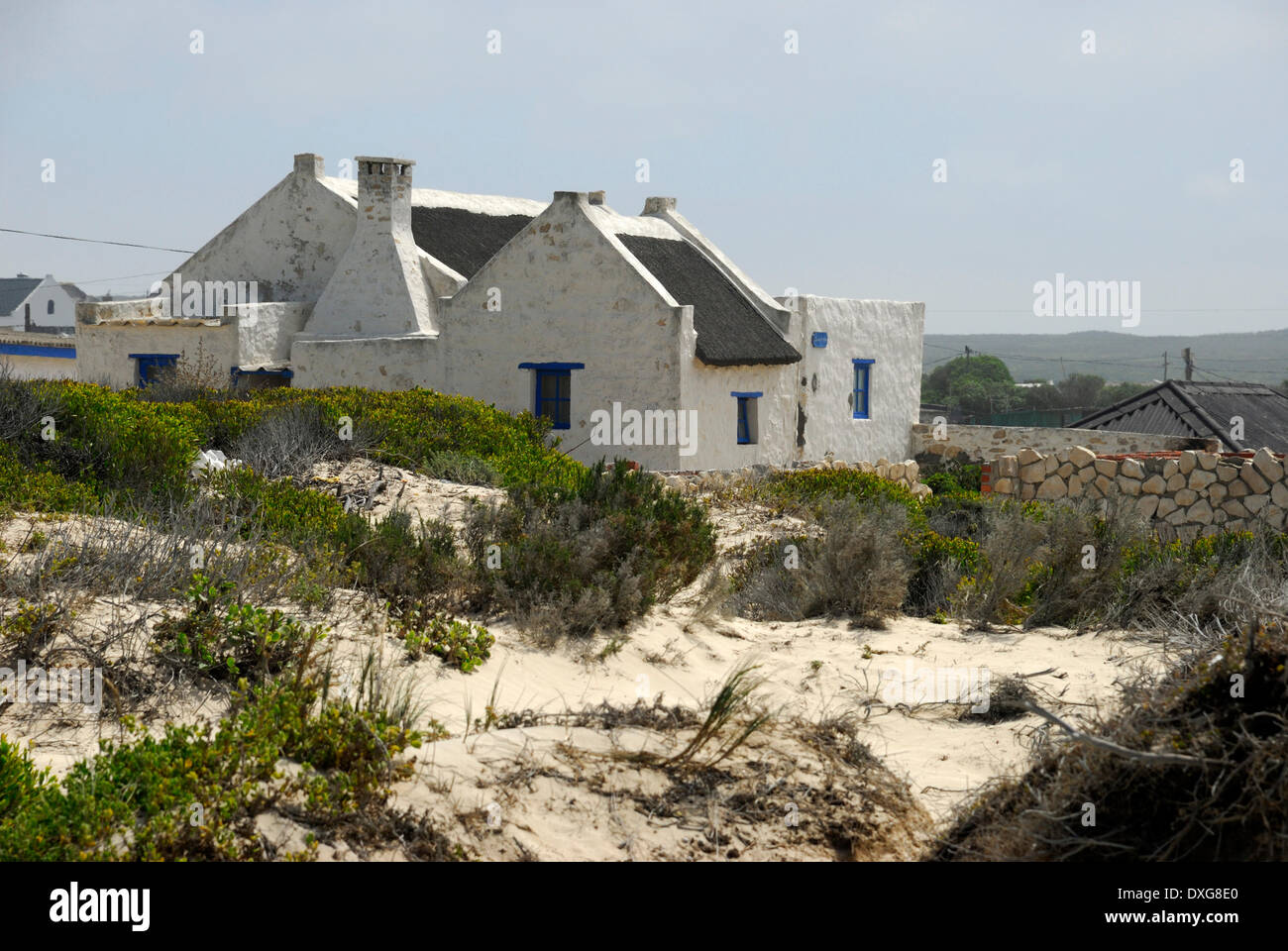 Fisherman's cottage, Arniston, western Cape Stock Photo - Alamy
