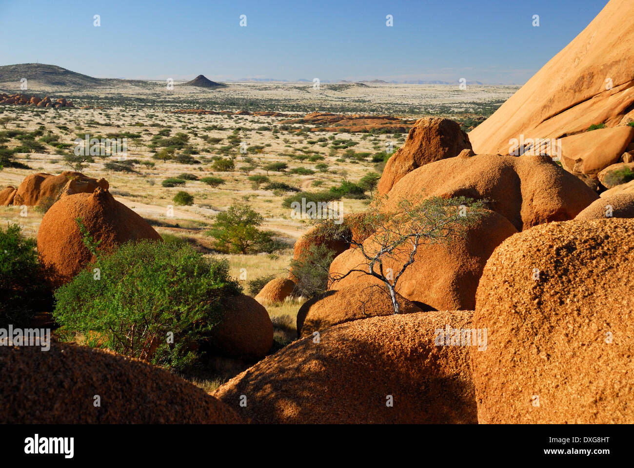 Granite boulders at Spitzkoppe, Namibia Stock Photo - Alamy