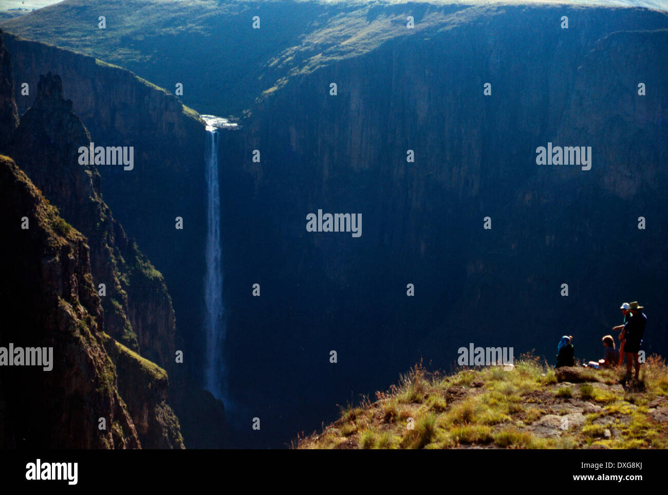 Maletsunyane Falls, Semonkong Stock Photo - Alamy