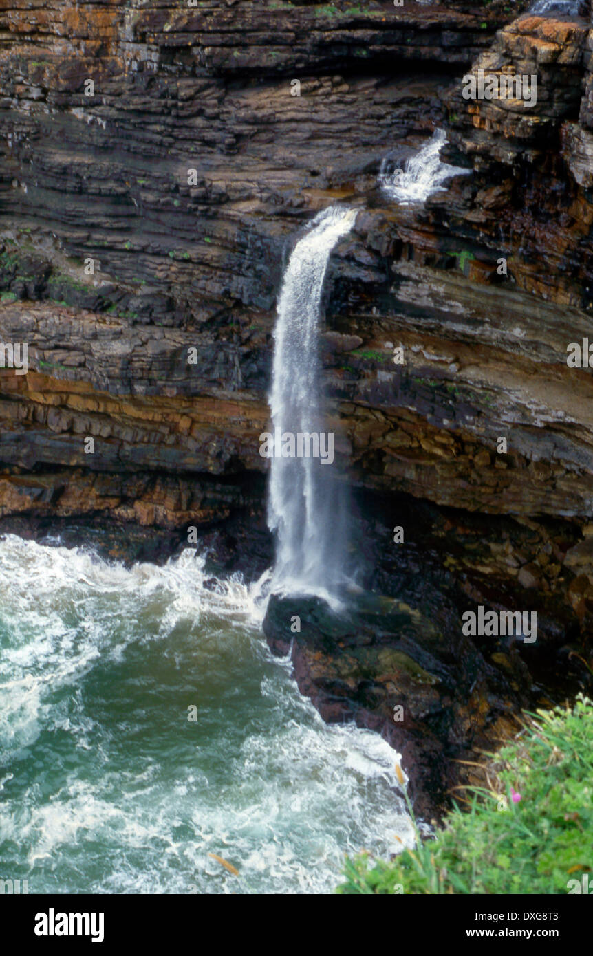 Waterfall Bluff, Wild Coast, Transkei Stock Photo - Alamy