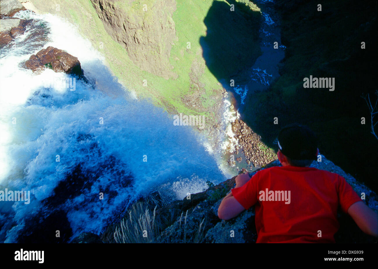 Maletsunyane Falls, Semonkong Stock Photo - Alamy