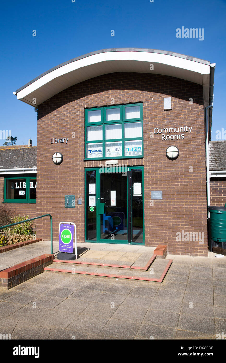 Public library and community rooms, Wickham Market, Suffolk, England ...