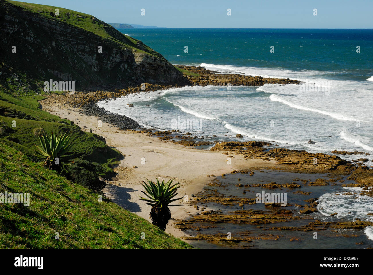 Wild Coast, Transkei, north of Mdumbi, Eastern Cape Stock Photo - Alamy