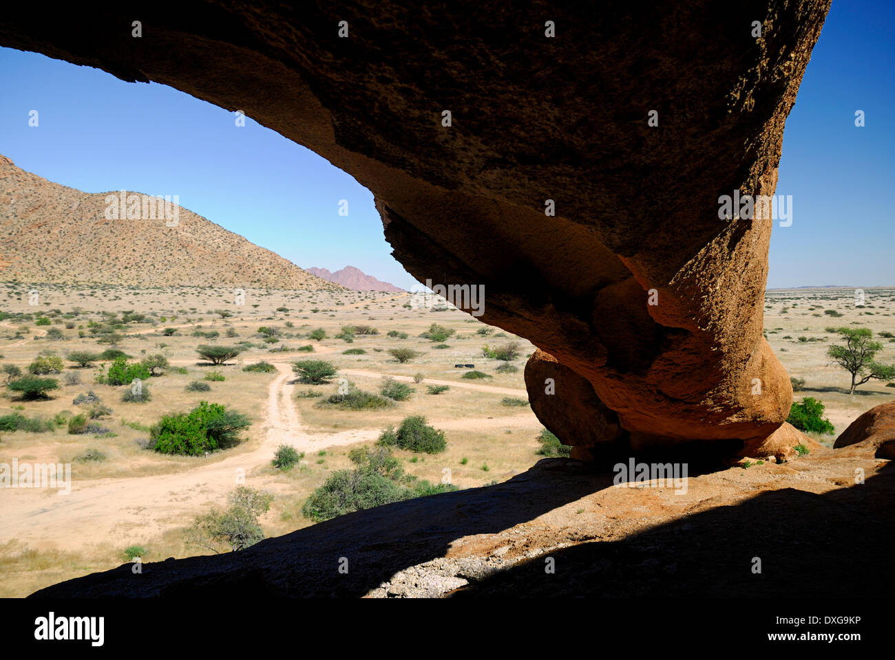 Rock arch at Spitzkoppe, Namibia Stock Photo - Alamy