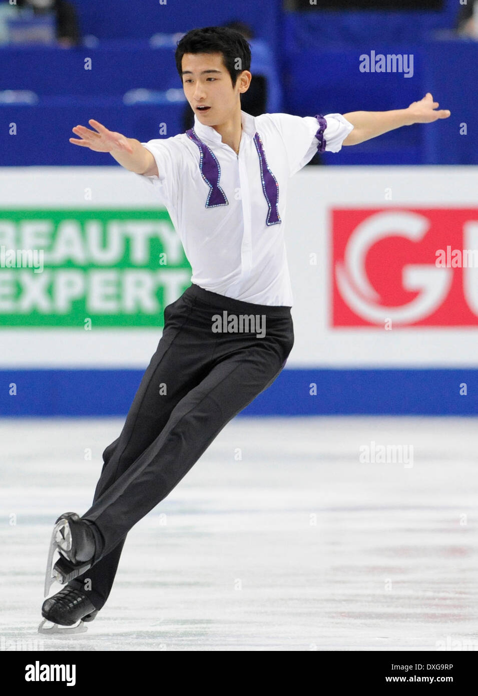 Saitama, Japan. 26th Mar, 2014. Ronald Lam of China's Hong Kong ...