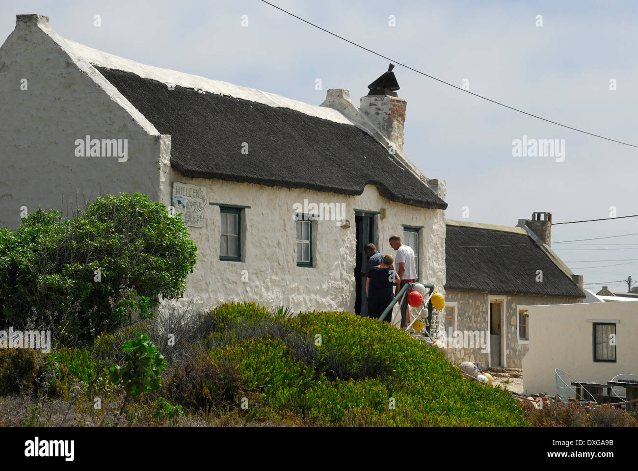 Fisherman's cottage, Arniston, western Cape Stock Photo - Alamy