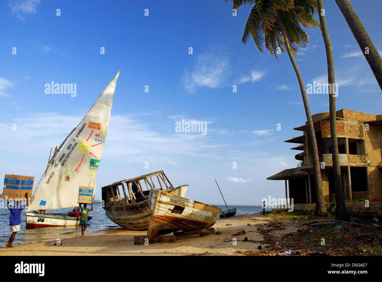 Maxixe beach mozambique africa hi-res stock photography and images - Alamy