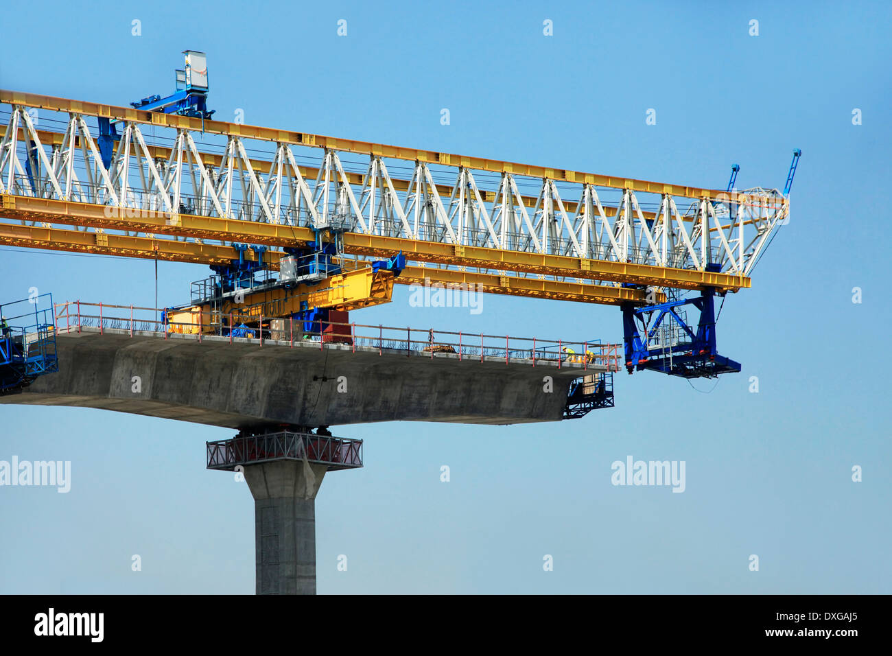Freeway under construction In Miami Stock Photo - Alamy