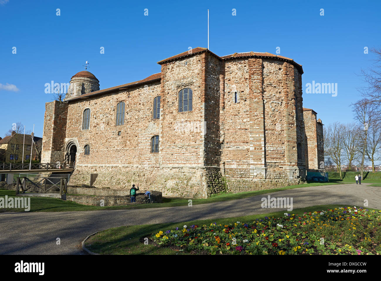 Colchester Castle, Essex, UK Stock Photo - Alamy