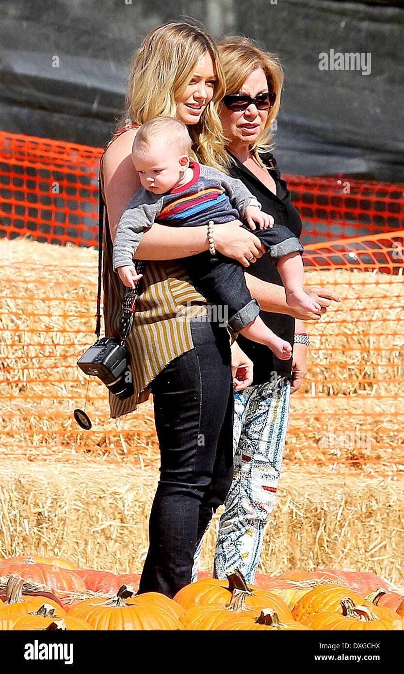 Hilary Duff And Baby
