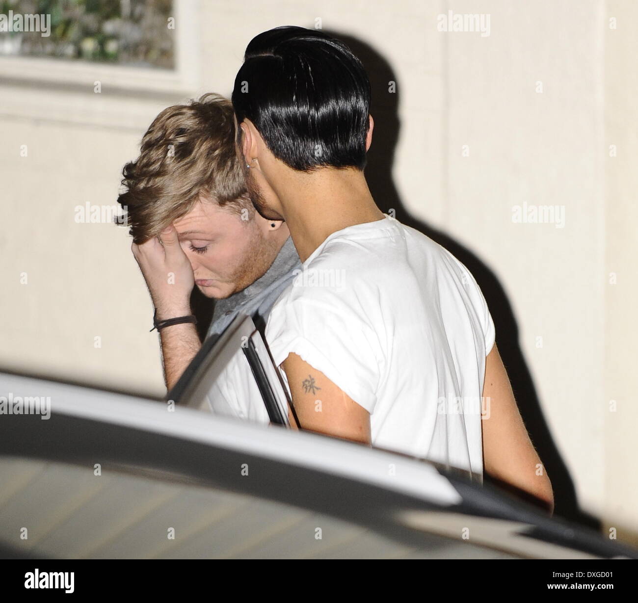 James Arthur and Rylan Clark leaving Fountain Studios. According to ...