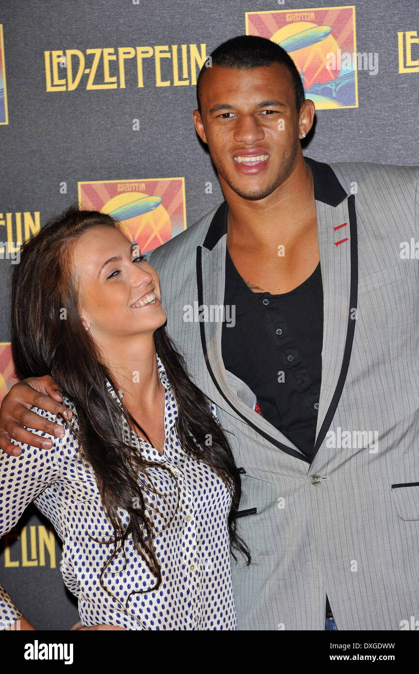 Courtney Lawes UK film premiere of 'Celebration Day' held at ...