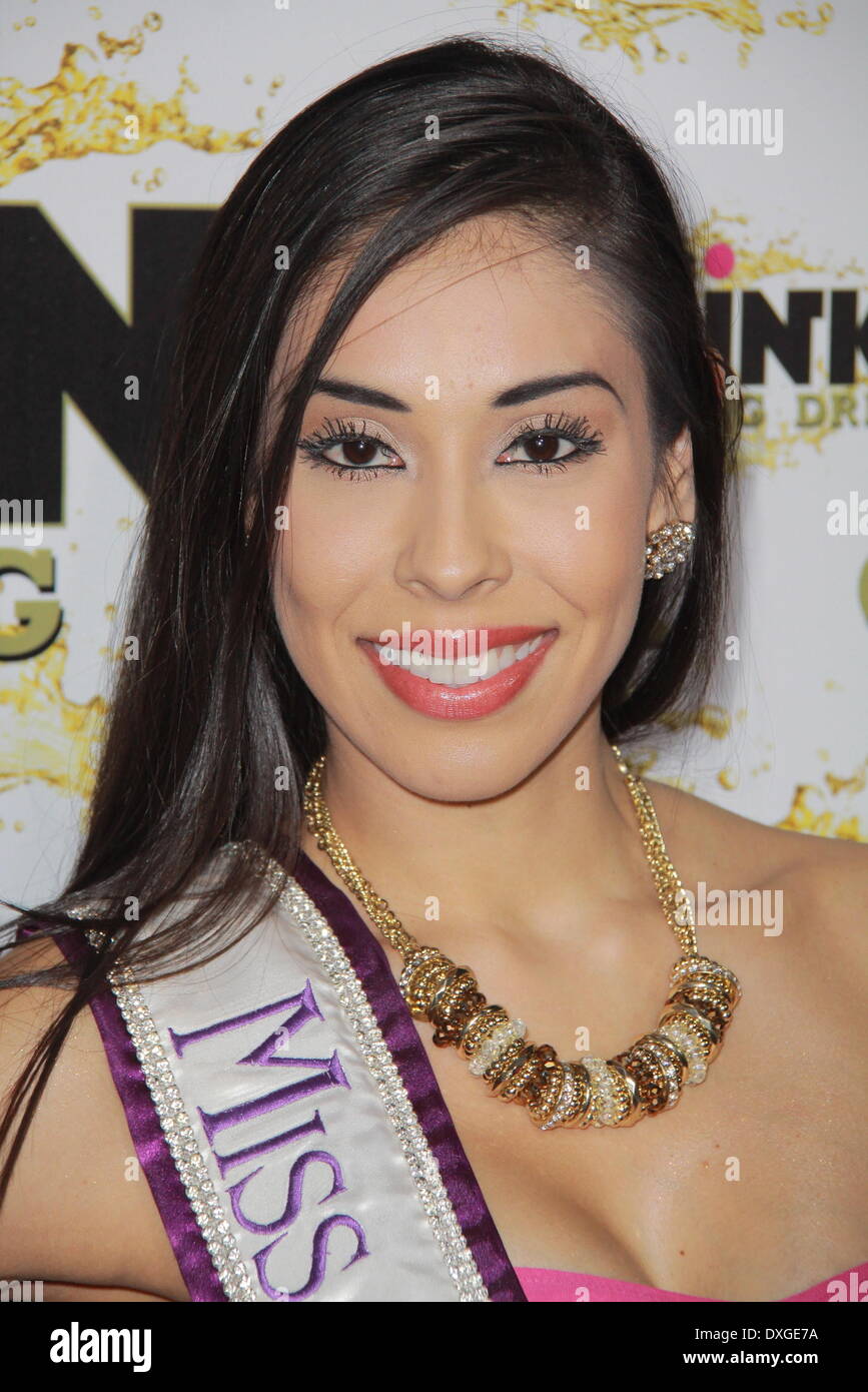 Ana Valencia Mr. Pink Ginseng Energy Drink launch at the Beverly ...