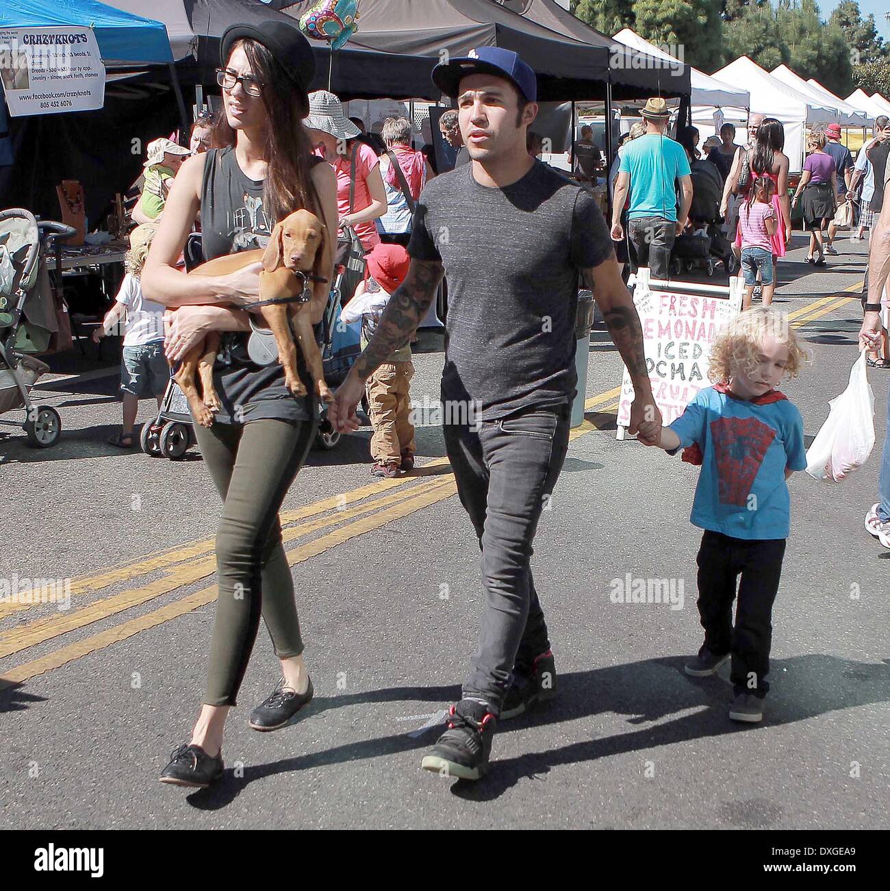 Meagan Camper, Pete Wentz and Bronx Mowgli Wentz Pete Wentz takes his ...