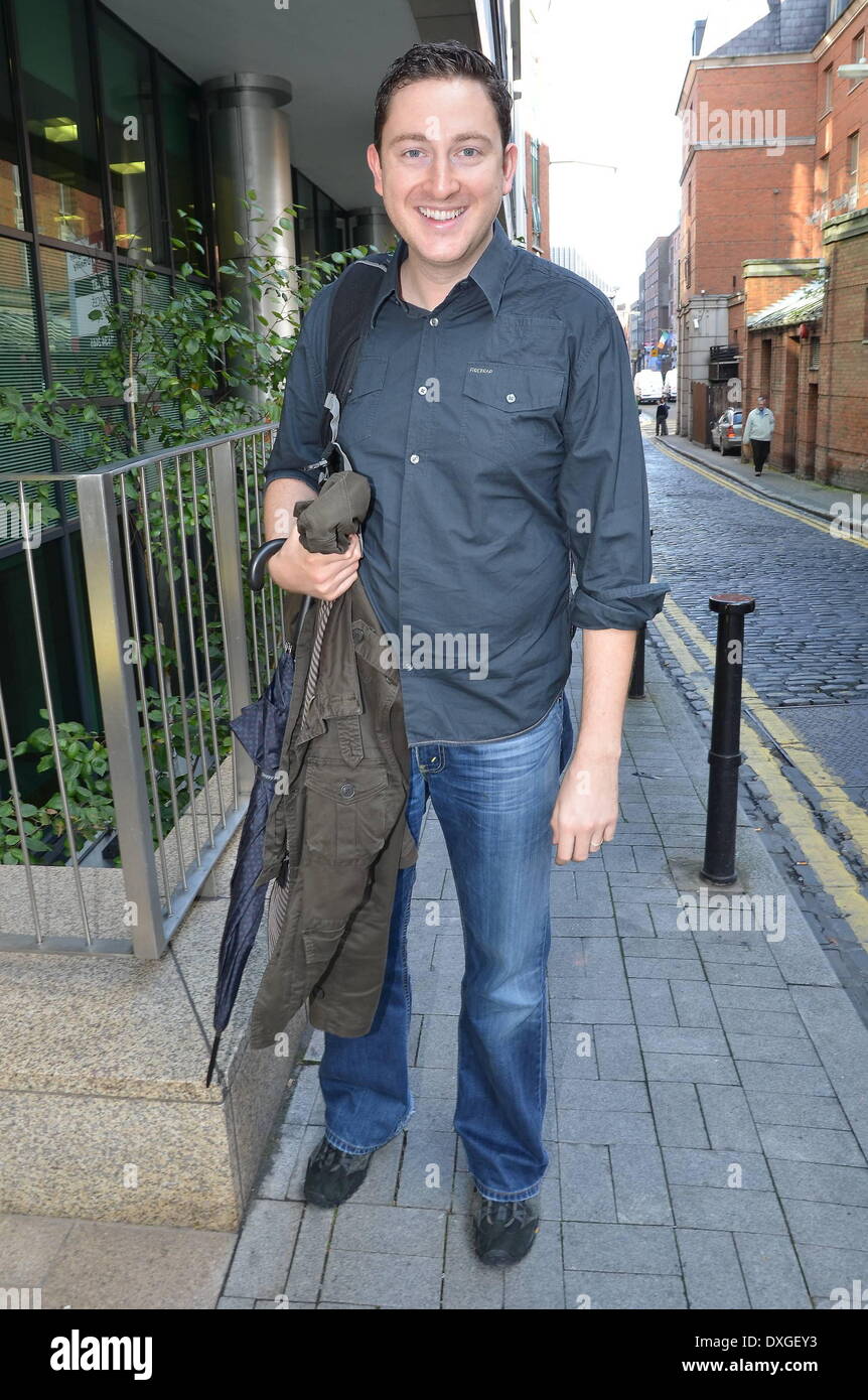 DJ Ray Foley outside Today FM studios Featuring: DJ Ray Foley Where ...