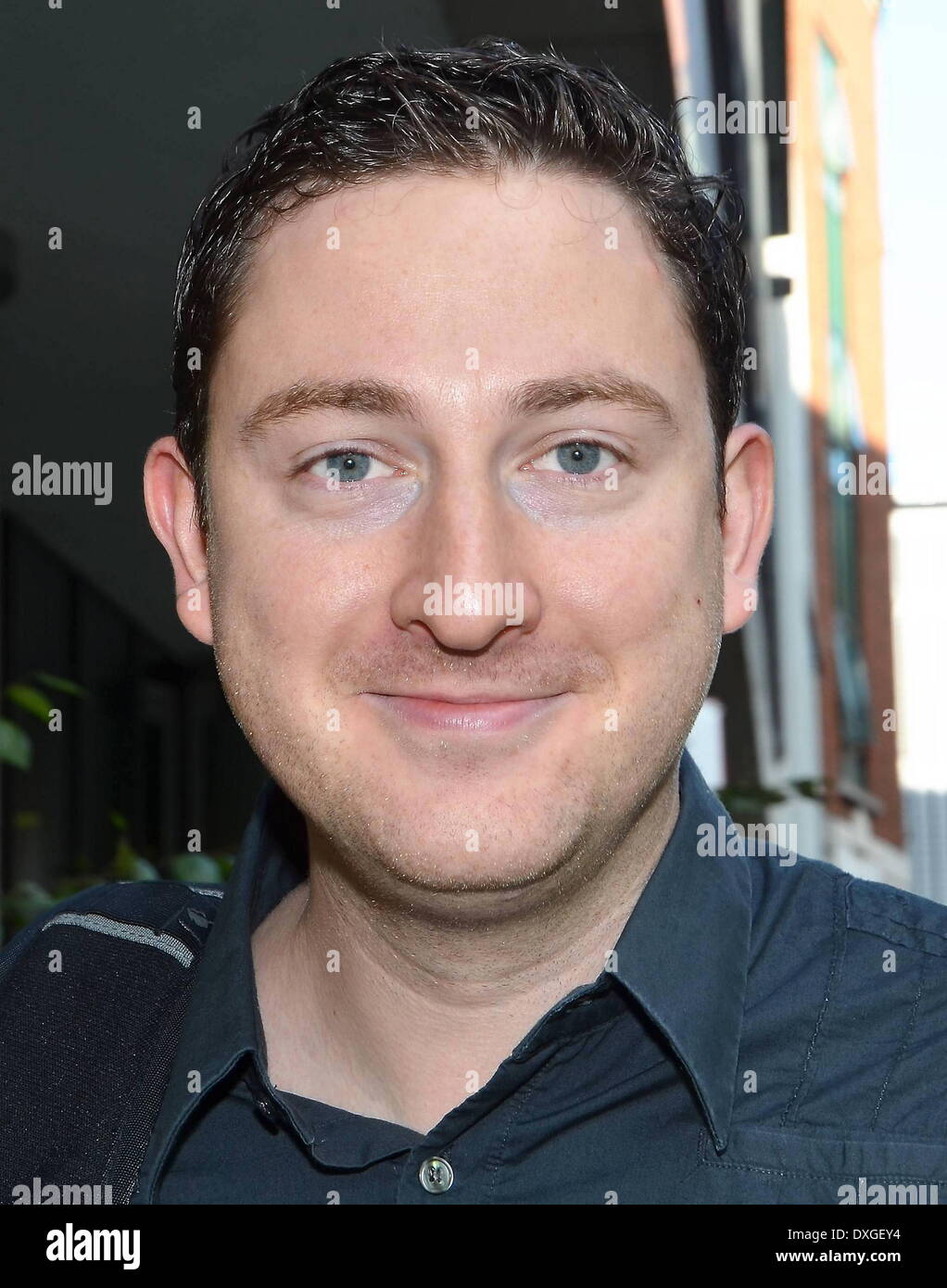 DJ Ray Foley outside Today FM studios Featuring: DJ Ray Foley Where ...