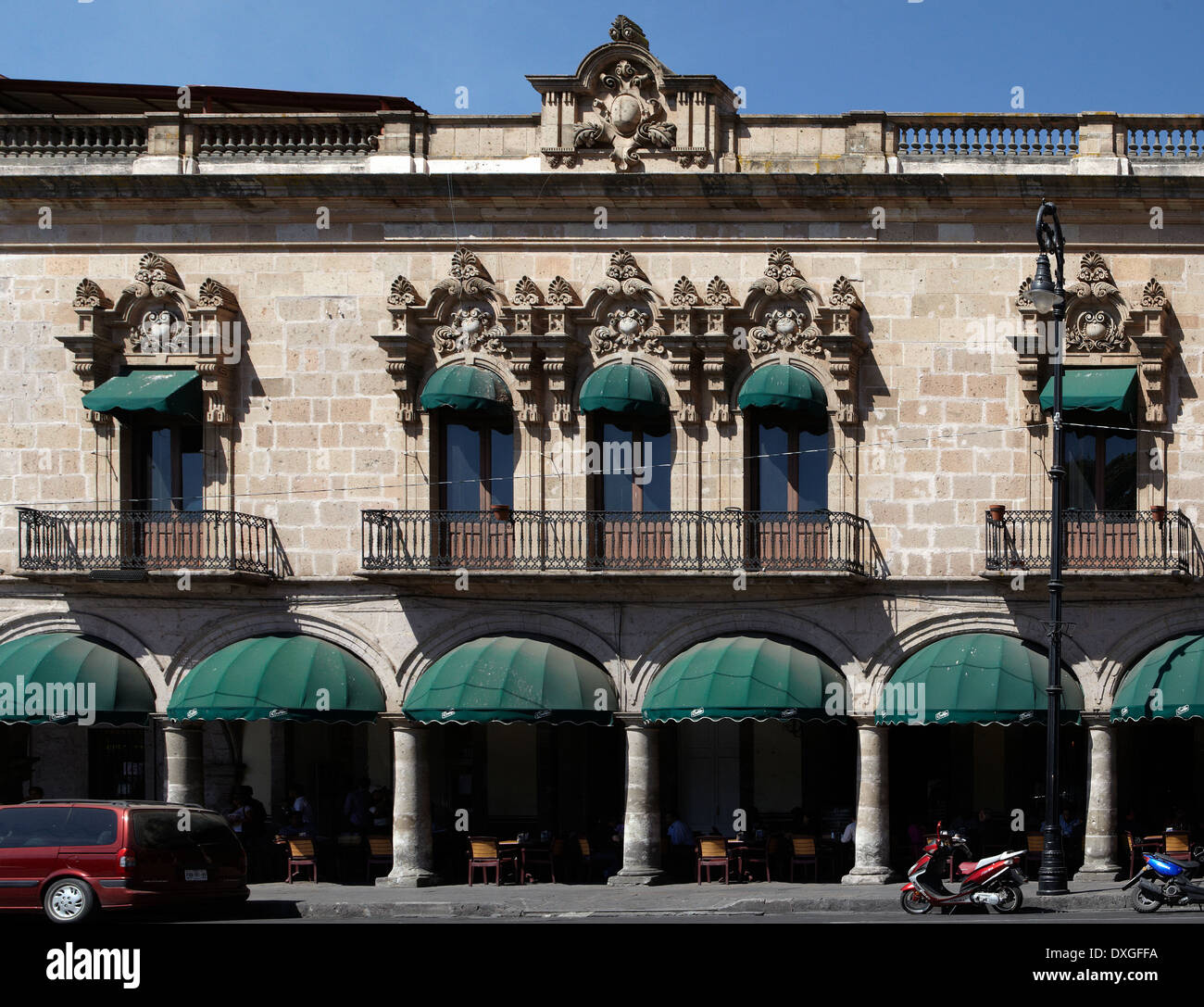 America, Mexico, Michoacan state, Morelia city, the Madero Oriente ...