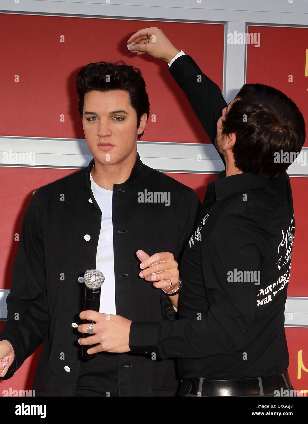 Colin Thomas Madame Tussauds Hollywood unveils a wax figure of 'King of ...