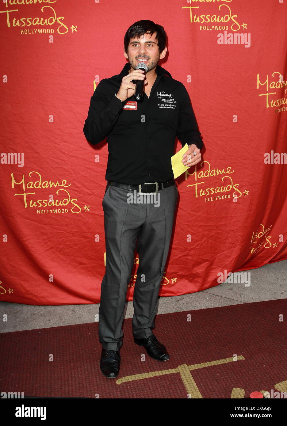 Colin Thomas Madame Tussauds Hollywood unveils a wax figure of 'King of ...