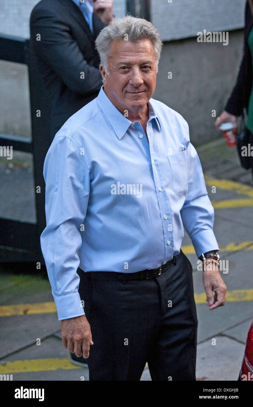 Dustin Hoffman Celebrities at the ITV studios London, England - 18.10. ...